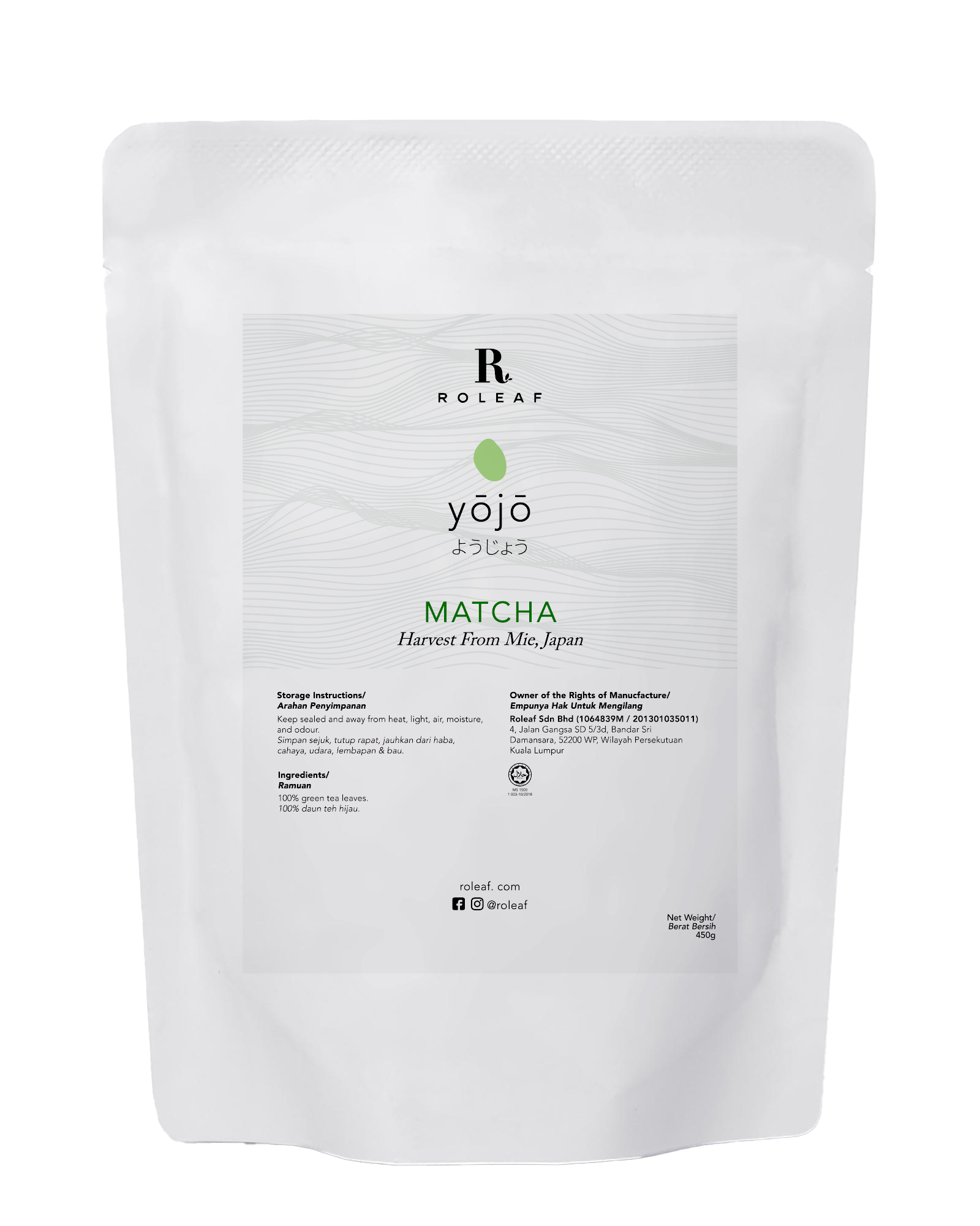 Yojo Matcha | Roleaf Tea Online Shop | Your Best Tea Brand in Malaysia